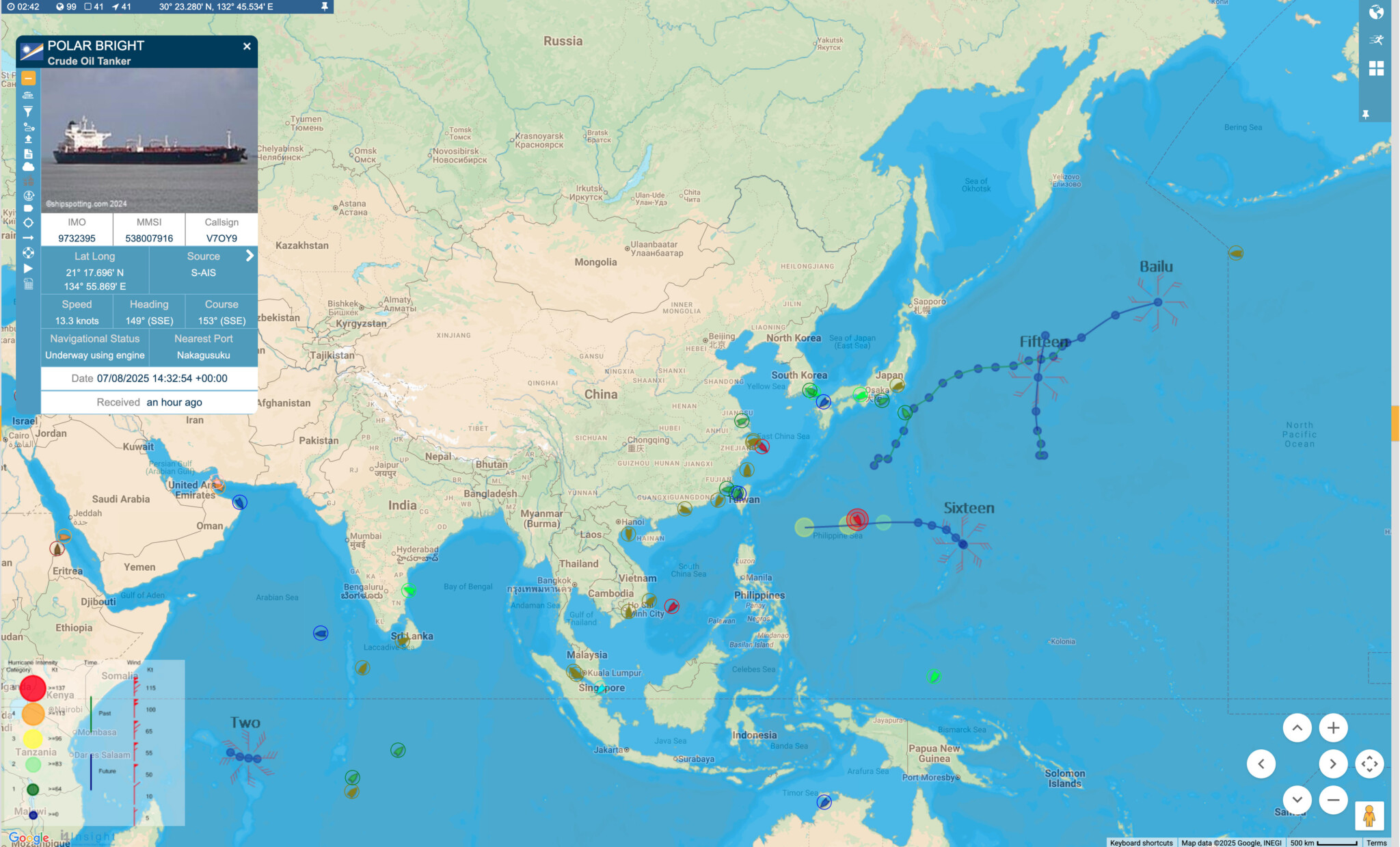 Vessel Tracking - Big Ocean Data